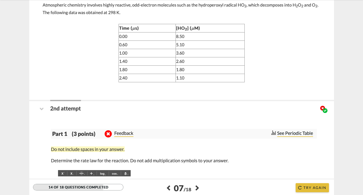 Solved Atmospheric chemistry involves highly reactive, | Chegg.com