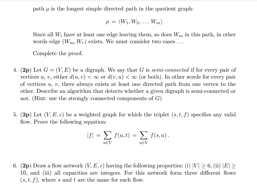 Solved 1. In this problem we will use weighted graph G1 as | Chegg.com