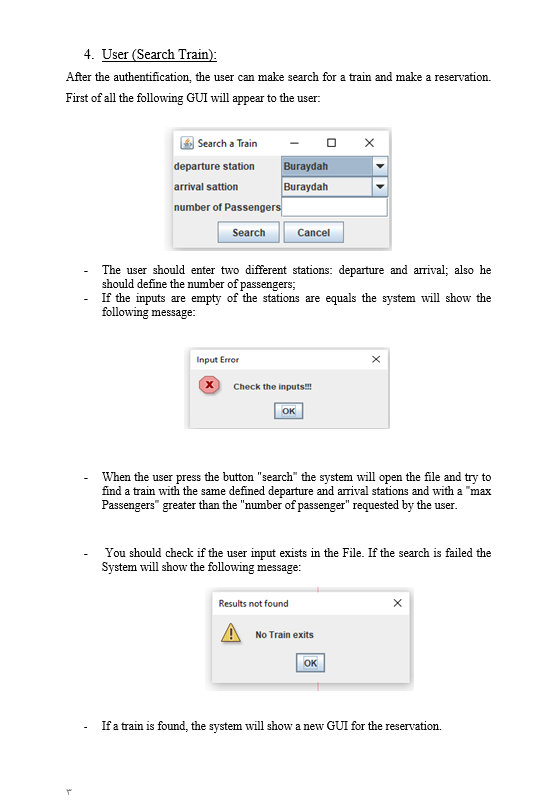 Solved Problem: In this exam, we aim to implement a train | Chegg.com