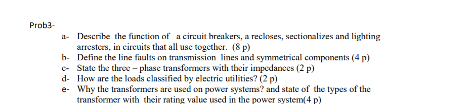 Solved Prob3- a- Describe the function of a circuit | Chegg.com