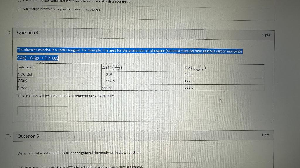 Solved Not enough information is given to answer the | Chegg.com
