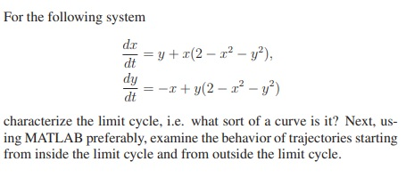 Solved Please don't bother to use MATLAB as the question | Chegg.com
