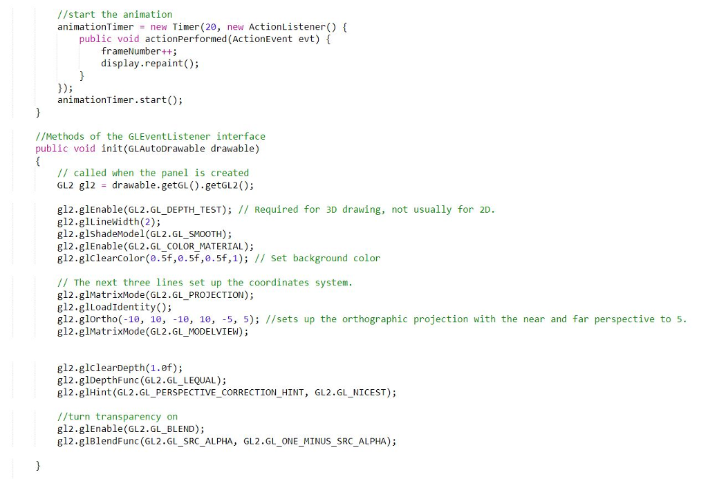 (Solved) - Using Netbeans or Eclipse, develop a JOGL application that ...