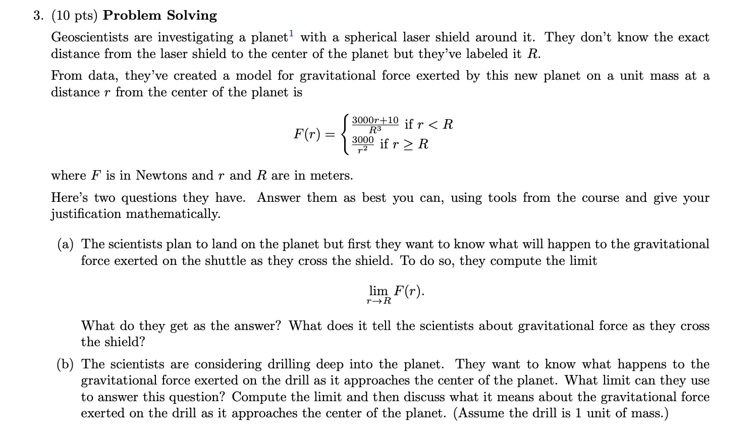 Solved (10 pts) Problem Solving Geoscientists are | Chegg.com
