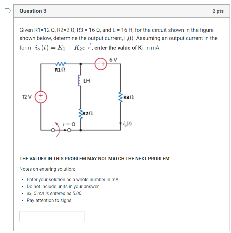 Solved Question 3 2 pts Given R1=12 0, R2=2 0, R3 = 16 N, | Chegg.com