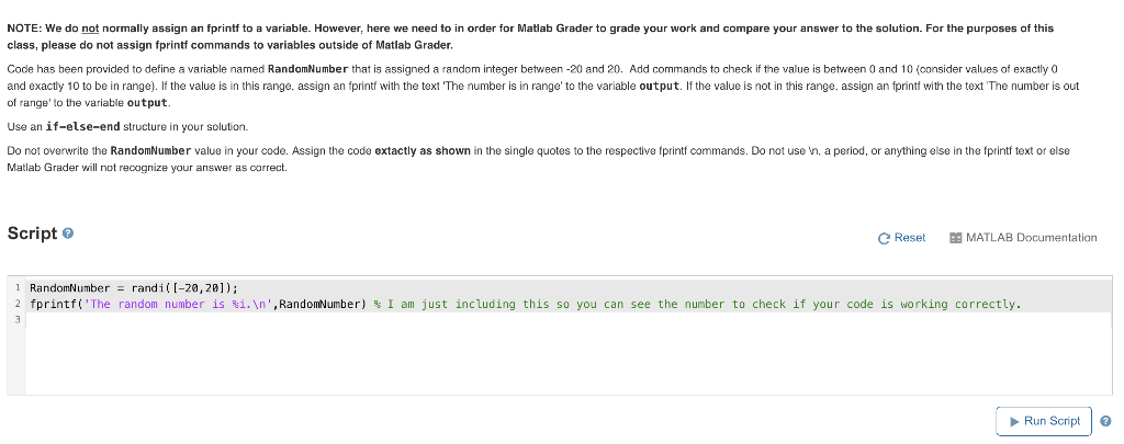 Solved I Want It In Matlab The Submission Must Contain A