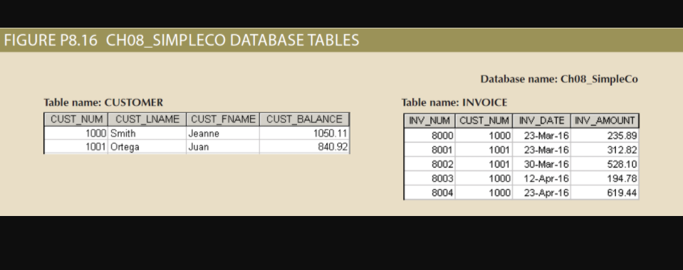 Solved 18 and 19 use SQL / 21 USES MYSQL. 18) Write the set | Chegg.com