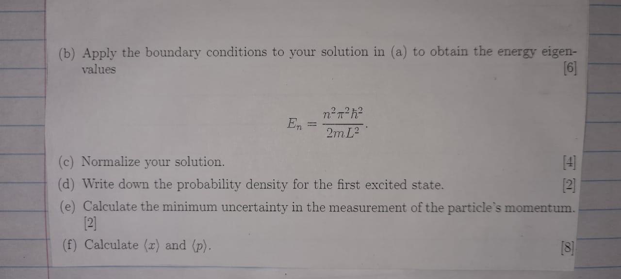 Solved 2. For the free particle, the wave function is given | Chegg.com
