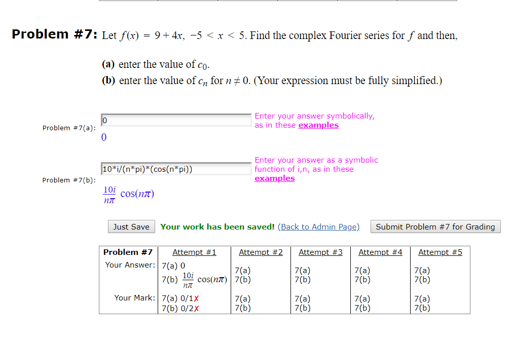 Solved Problem 7 Let F x 9 4x 5 solved-problem-7-let-f-x-9-4x-5