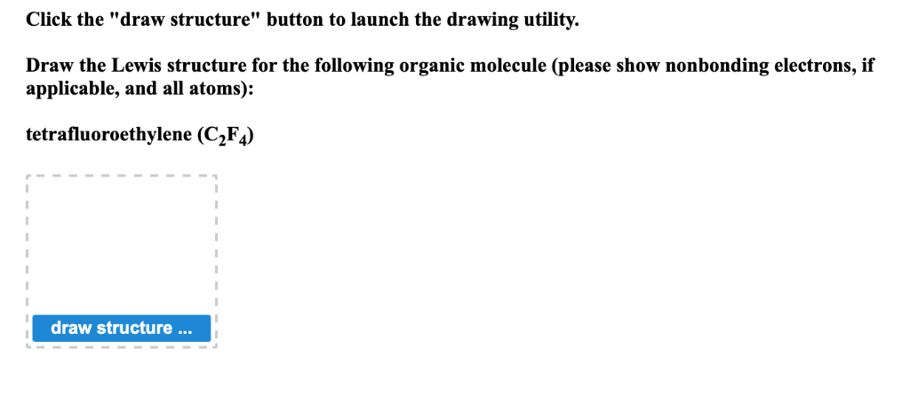 C2f4 Lewis Structure