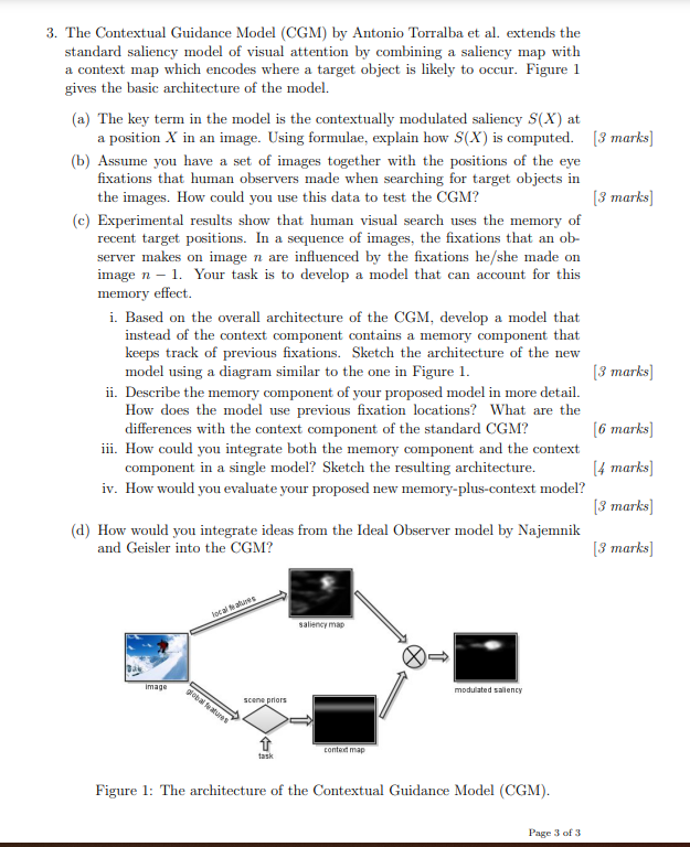 3. The Contextual Guidance Model (CGM) by Antonio | Chegg.com