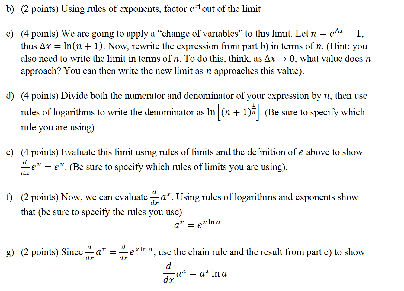 Solved (20 points) This question will guide you to proving | Chegg.com
