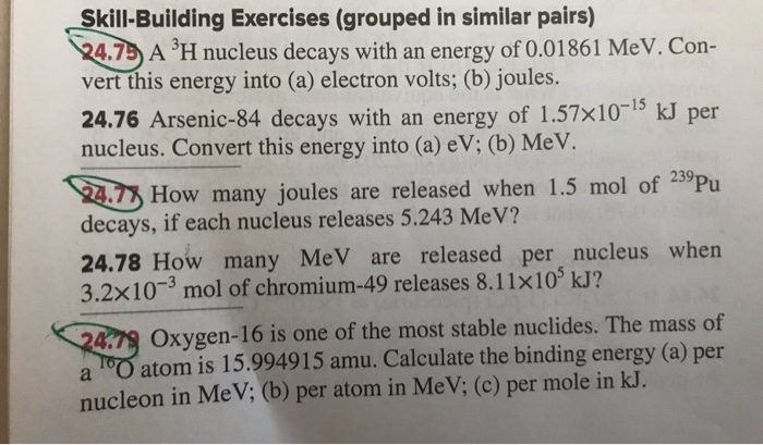 Solved Skill-Building Exercises (grouped in similar pairs) | Chegg.com