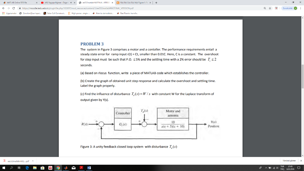 Solved PROBLEM 2 Suppose that a system is shown in Figure 2. | Chegg.com