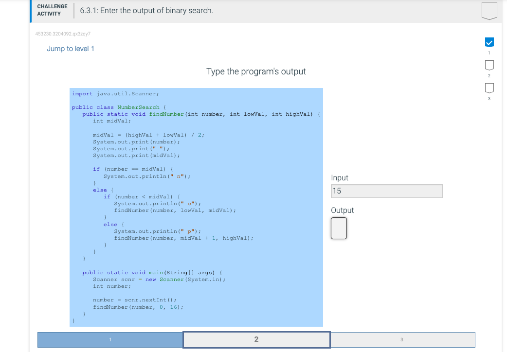 Solved CHALLENGE ACTIVITY 6.3.1: Enter the output of binary | Chegg.com Solved CHALLENGE ACTIVITY 6.3.1: Enter the output of binary | Chegg.com