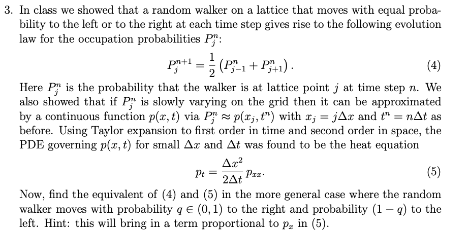 Solved PLEASE SHOW ALL STEPS: Text version: In class we | Chegg.com