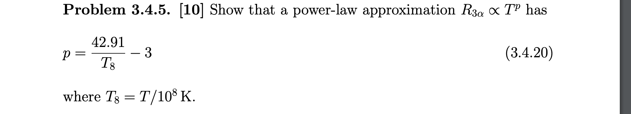 Solved Problem 3.4.5. [10] Show that a power-law | Chegg.com