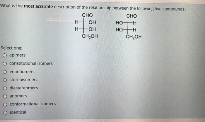 Solved at is the most accurate description of the | Chegg.com