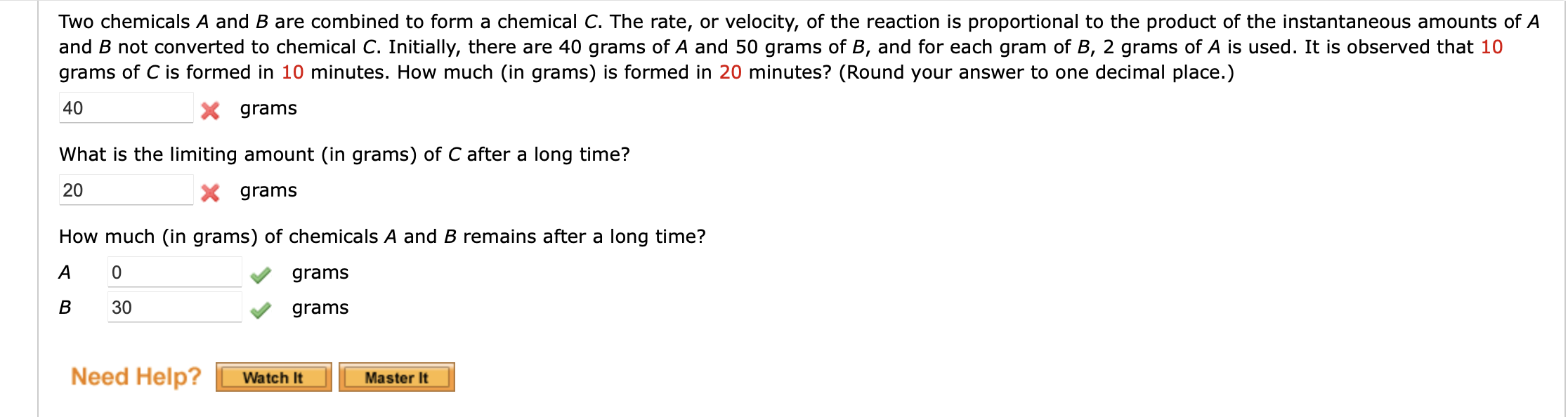 Solved solve the incorrect ones | Chegg.com