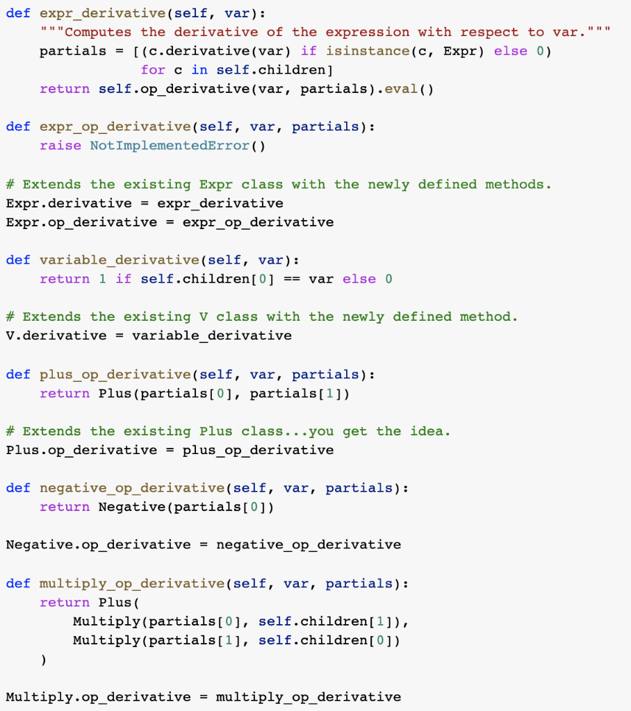 In Python Please; Thank You! class Expr: | Chegg.com