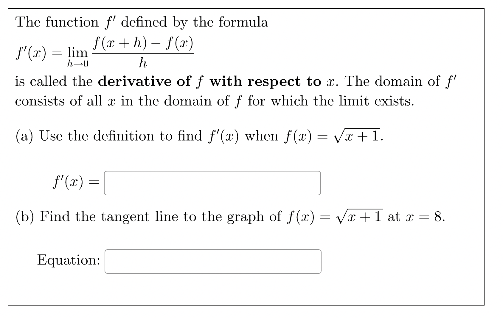 Solved The function f′ defined by the formula | Chegg.com
