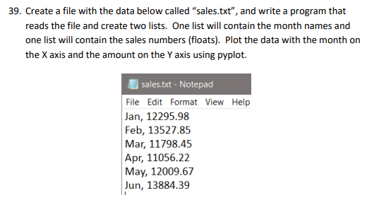 Solved B). Using #39 above, Complete Program #39 plotting a | Chegg.com