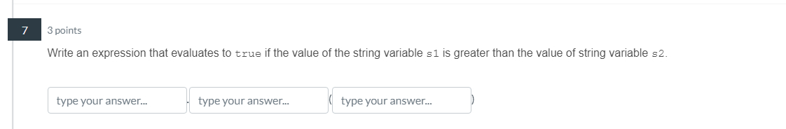 Solved Write an expression that evaluates to true if the | Chegg.com Solved Write an expression that evaluates to true if the | Chegg.com