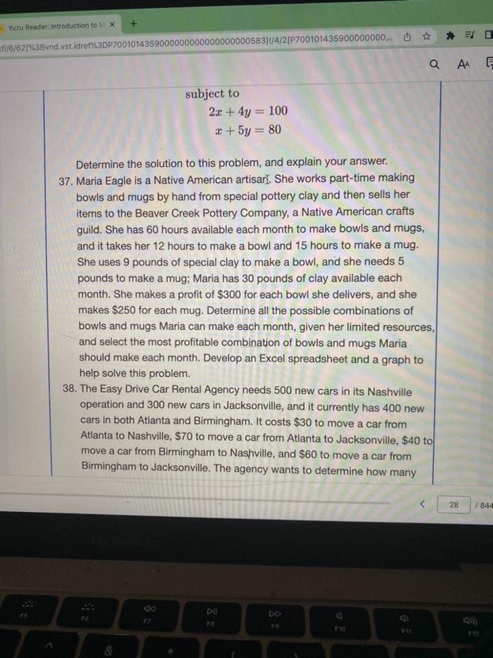 Solved Yuzu Reader: Introduction to MX | Chegg.com