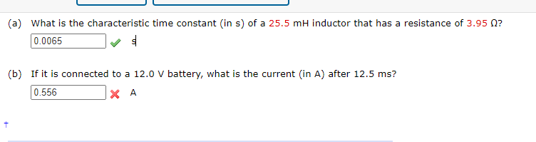 Solved a) What is the characteristic time constant (in s) of | Chegg.com