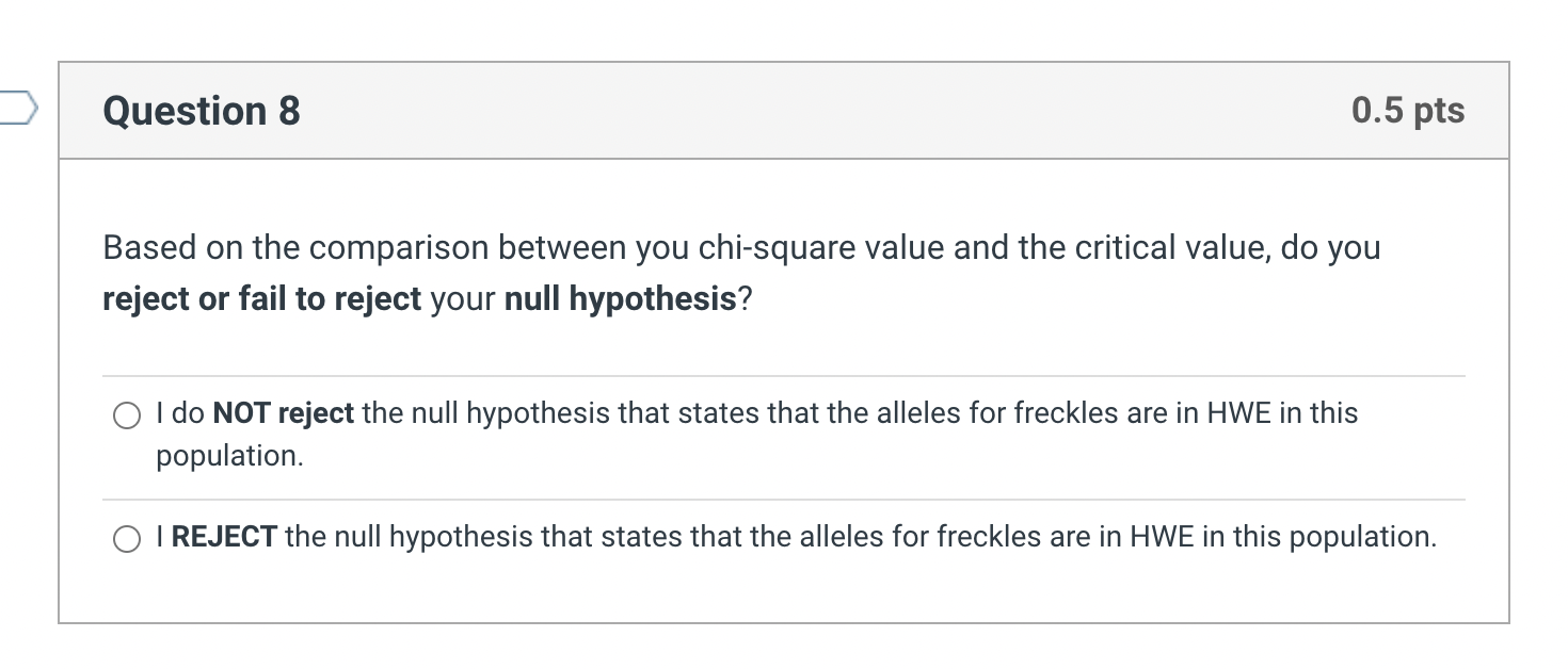 Solved We observe the trait of face freckles within a | Chegg.com