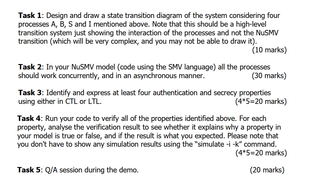Solved Task 1: Design and draw a state transition diagram of | Chegg.com