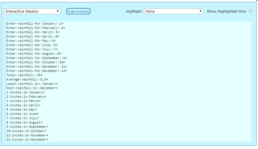 Solved 85 Rainfall Statistics Modification Modify The 9678