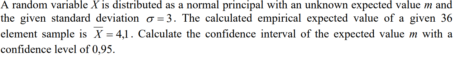 Solved A random variable X is distributed as a normal | Chegg.com