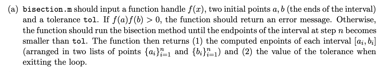 Solved MATLAB Function: % An implementation of the | Chegg.com