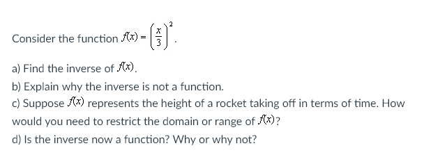 Solved ADVANCED FUNCTIONS; GRADE 12 LEVEL! SUBJECT: | Chegg.com