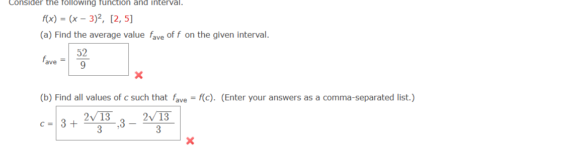 Solved Consider the following function and | Chegg.com