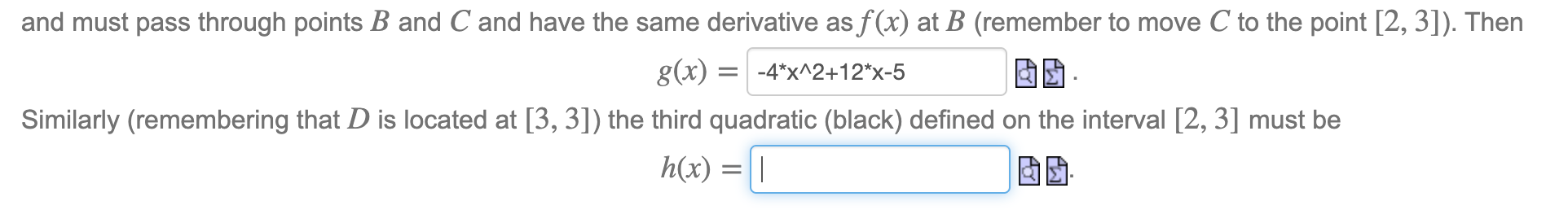 Solved In the theory of splines, we try to find simple | Chegg.com