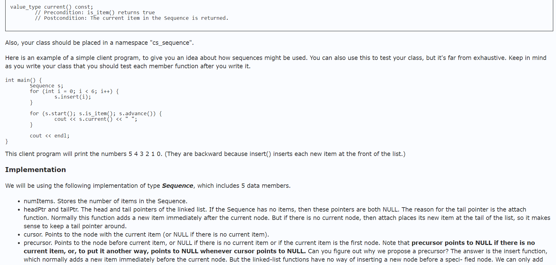 No documentation (commenting) is required for this | Chegg.com