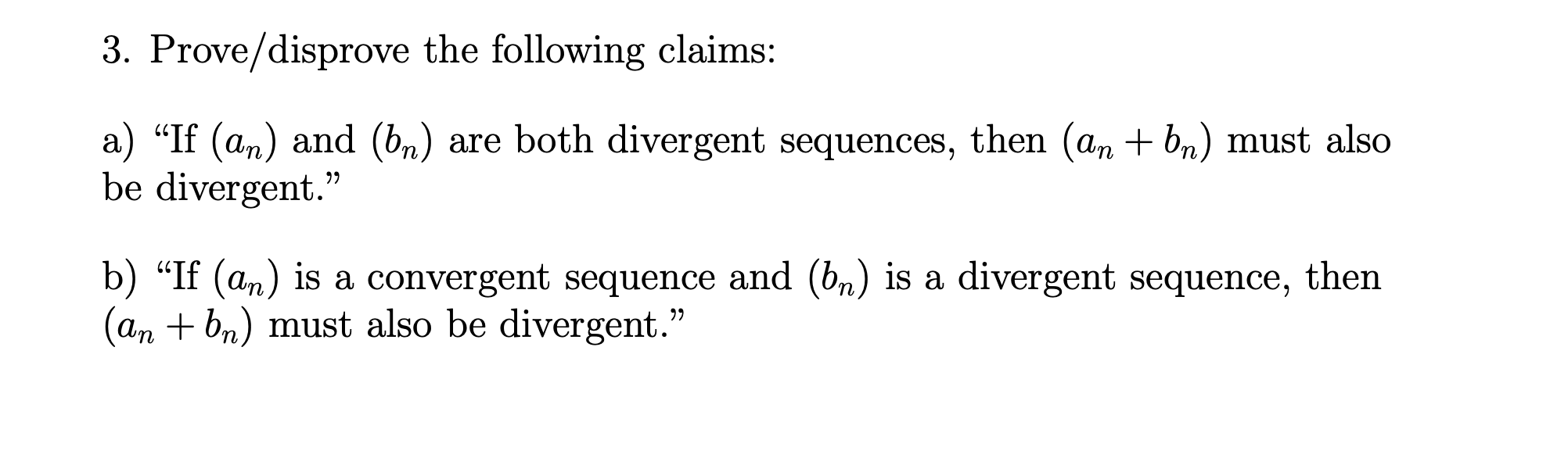 Solved I just need part b, but if you'd like to answer both | Chegg.com
