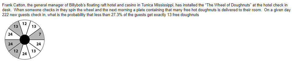 Solved Frank Catton, the general manager of Billybob's | Chegg.com