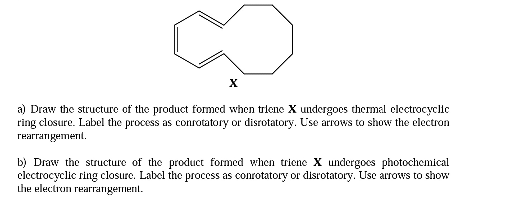 Solved a) Draw the structure of the product formed when | Chegg.com