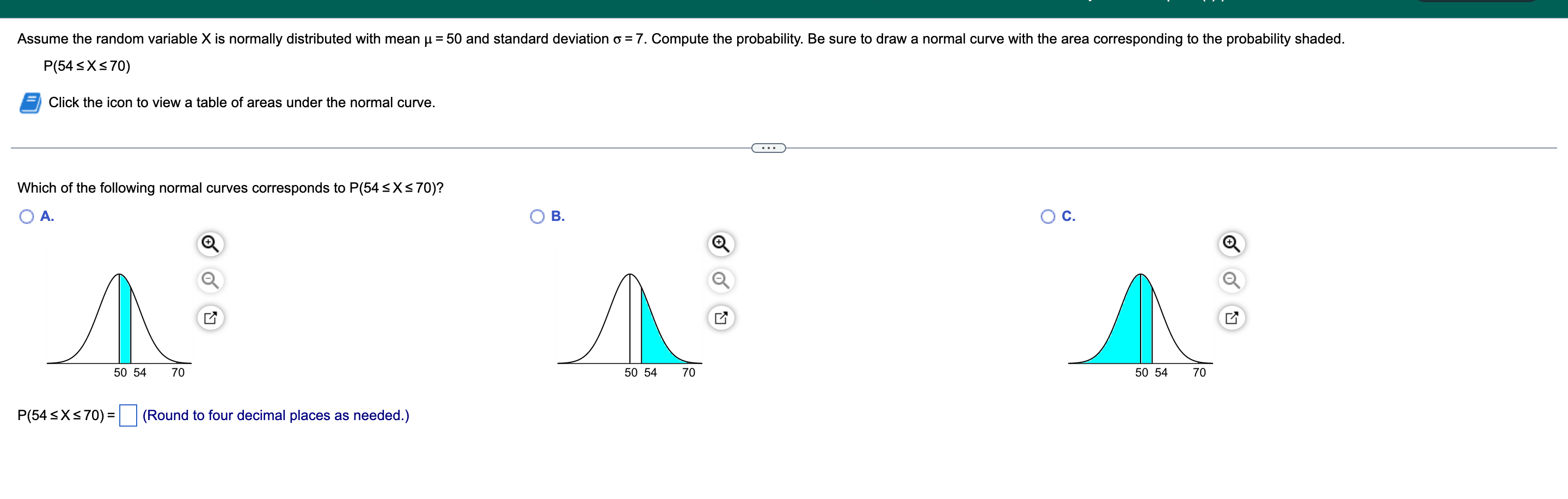 Solved Assume the random variable X is normally distributed | Chegg.com