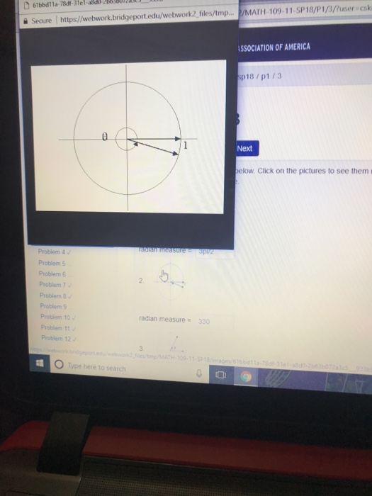 Solved Each theta is an integer when measured in radians. | Chegg.com