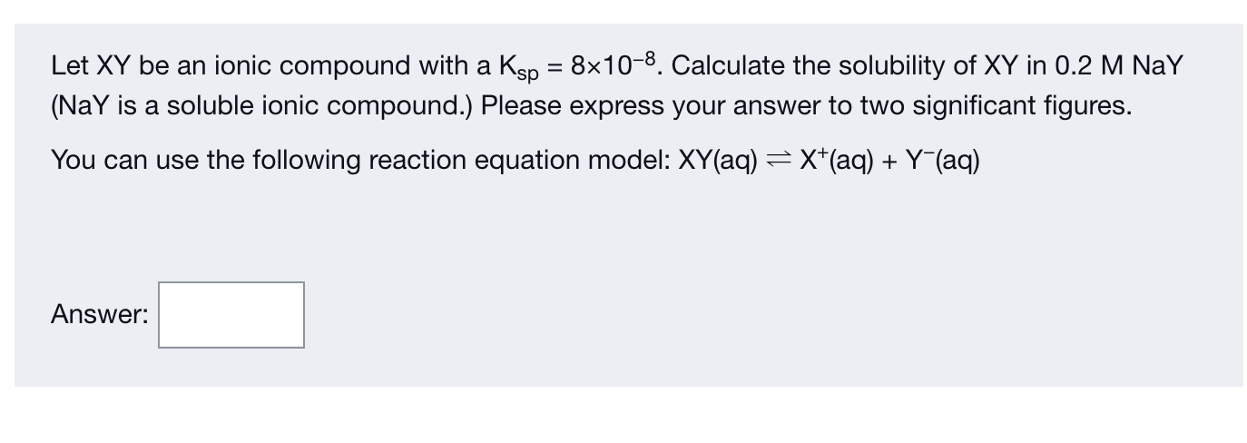 Solved Write the Ksp expression for BaO(s). To type a power, | Chegg.com