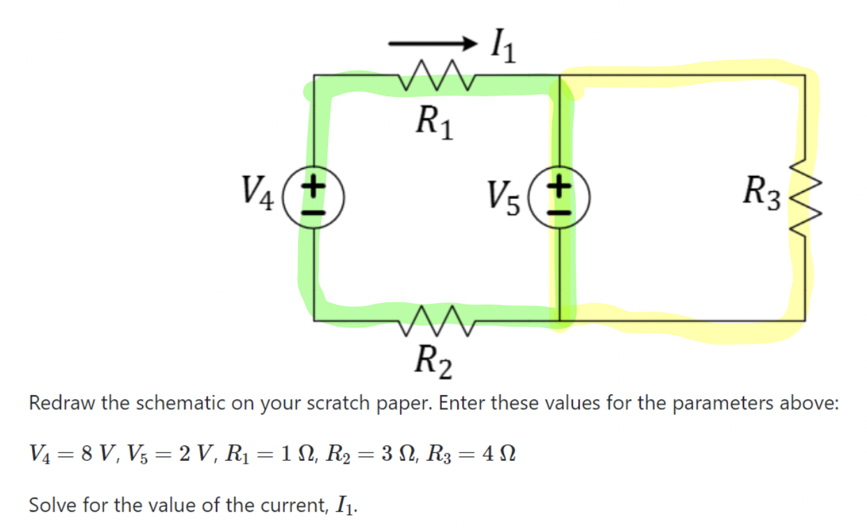 Solved V4 = 8V, V5 = 2V, R1 = 1Ohm, R2 = 3Ohm, R3 = | Chegg.com