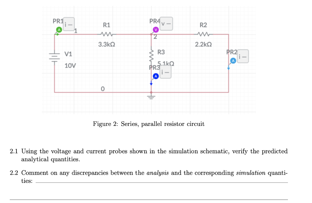 Solved For the circuit shown below, Figure 1: Series, | Chegg.com