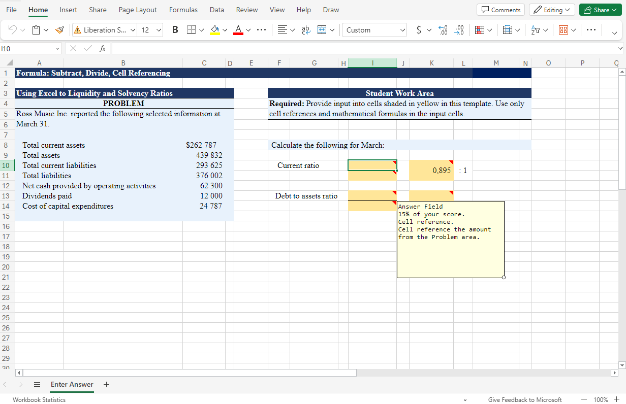 Solved InstructionsYou will be using Microsoft Excel to | Chegg.com