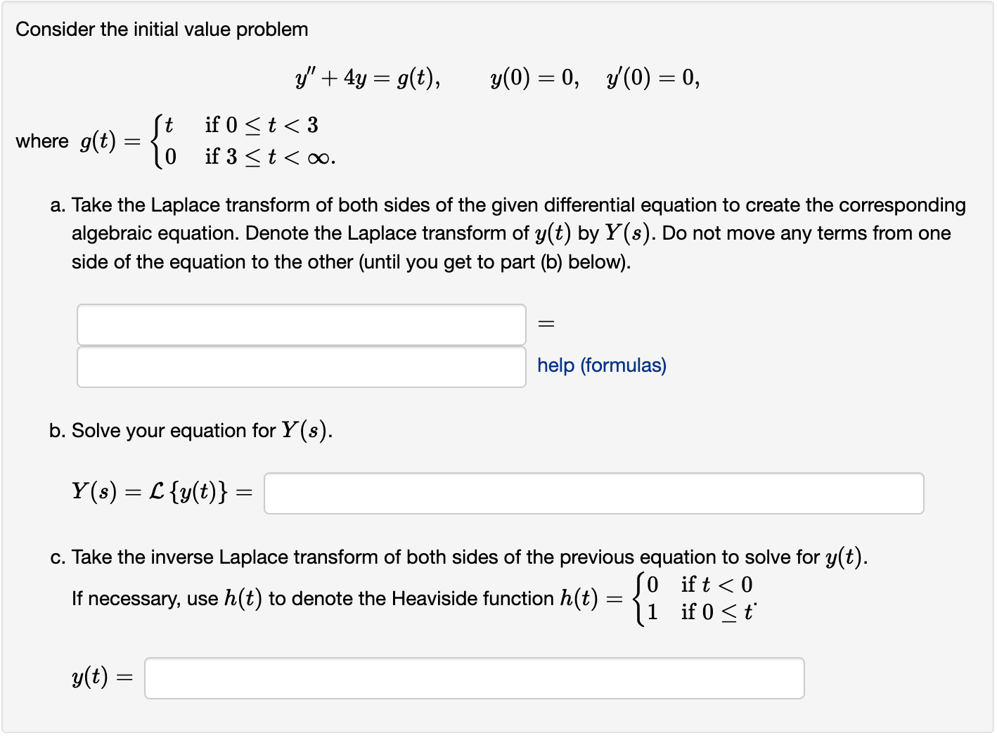 Solved Consider the initial value problem | Chegg.com