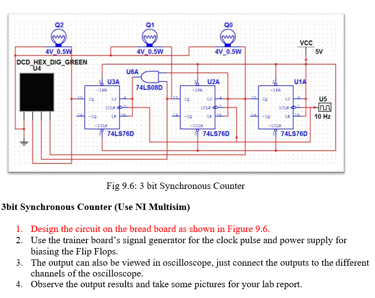 Solved Q2 Q1 QO VCC 5V 4V_0.5W 4V_0.5W 4V_0.5W | Chegg.com