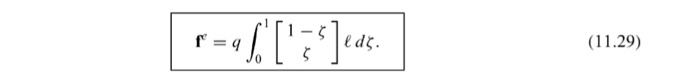 Solved EXERCISE 11.3 [A:10] Find the consistent load vector | Chegg.com